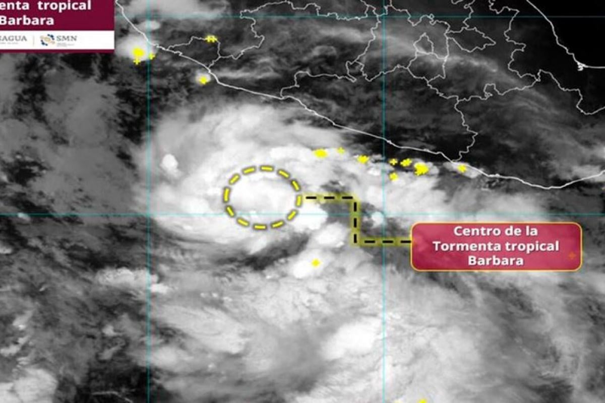 Tormenta tropical Bárbara se forma en el Pacífico; podría convertirse en huracán este lunes | BI ...